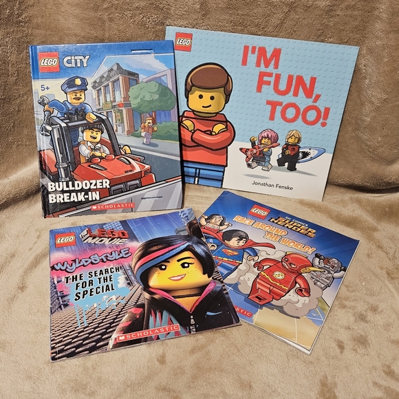 Lego | Toys | Lego City Lego Movie Book Bundle | Poshmark